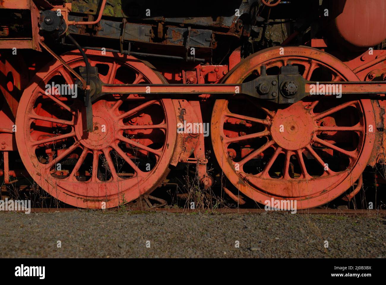 Historic Rail Wheel Stock Photo - Alamy