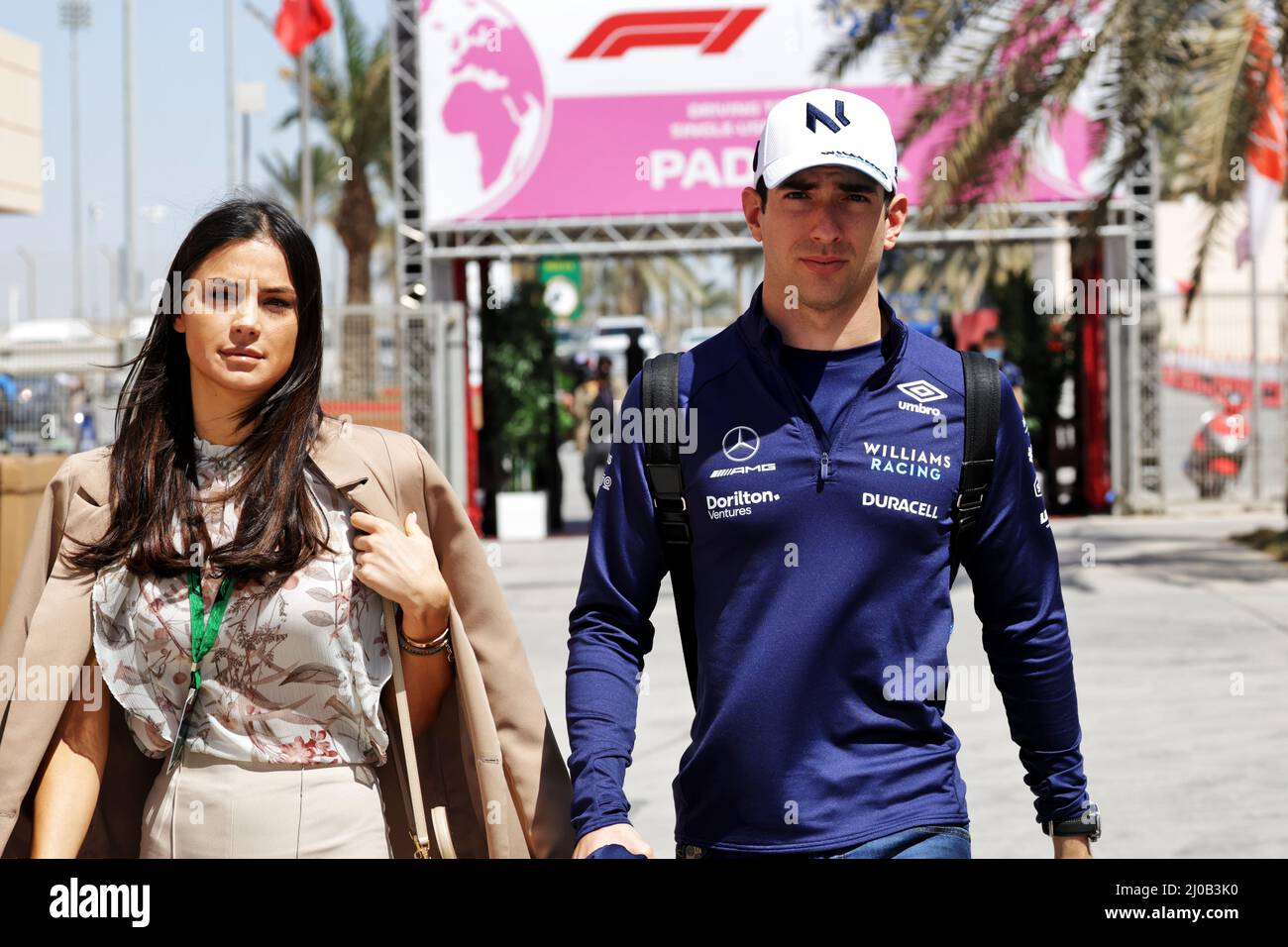 Nicholas latifi girlfriend hi-res stock photography and images - Alamy