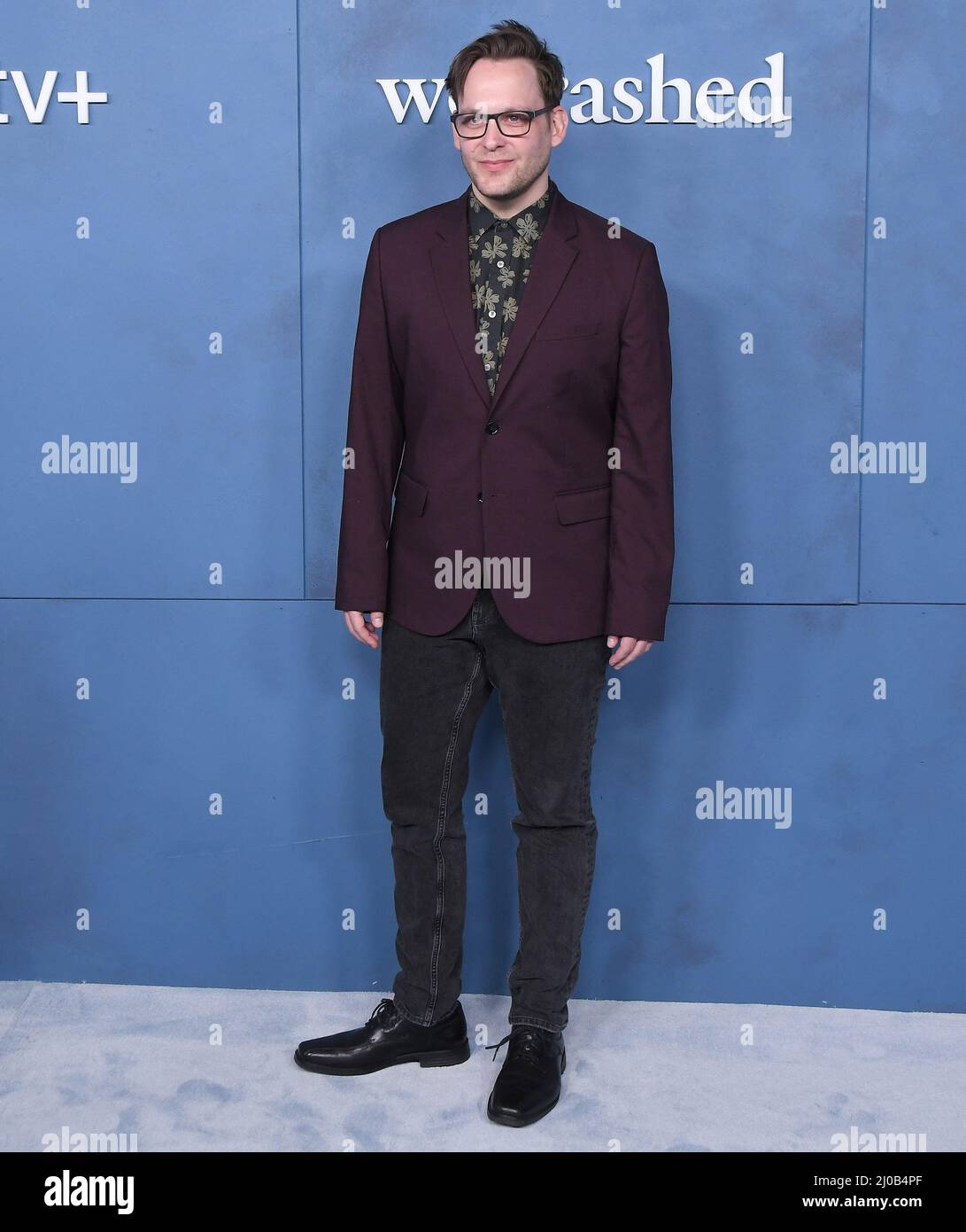 Los Angeles, USA. 17th Mar, 2022. Theo Stockman arrives at Apple TV 's ...