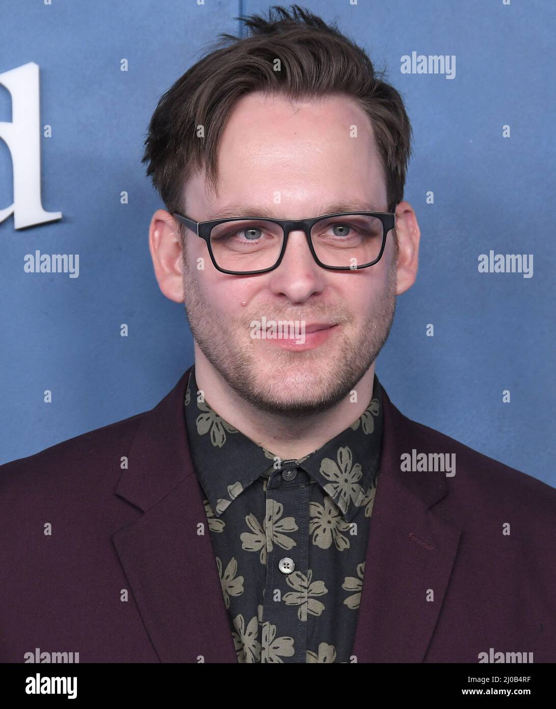 Los Angeles, USA. 17th Mar, 2022. Theo Stockman arrives at Apple TV 's ...