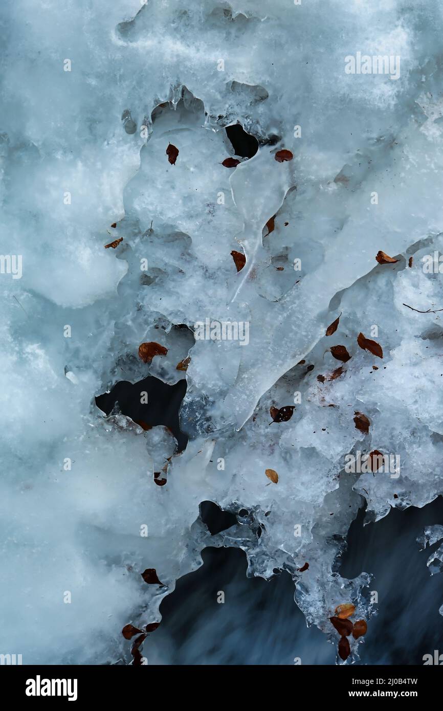 nature ice formation Stock Photo - Alamy