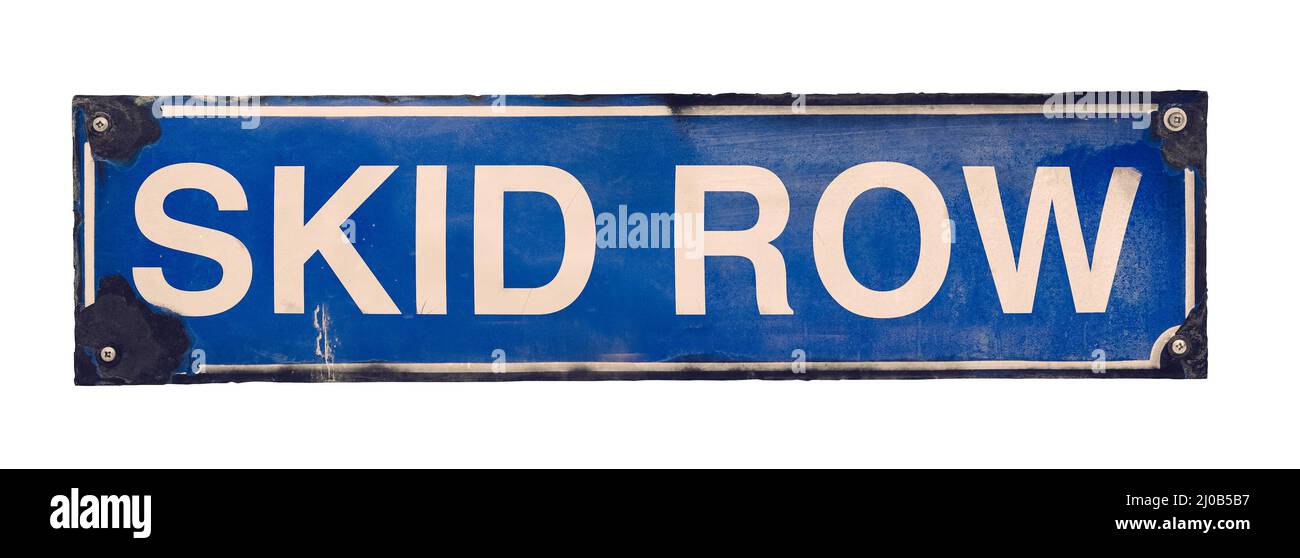Skid row hi-res stock photography and images - Alamy