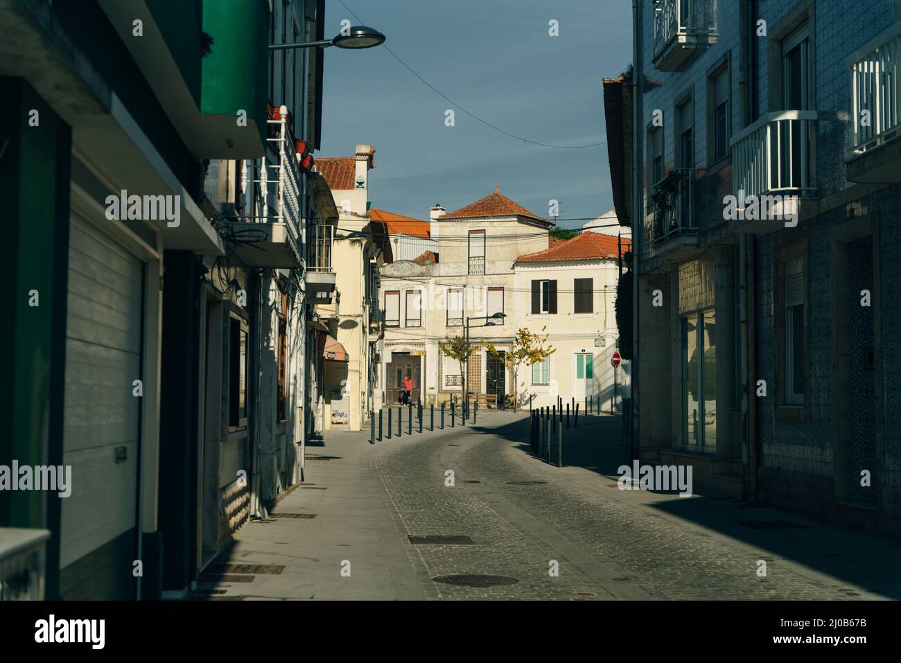 AVEIRO, PORTUGAL - dec, 2021 Street view in the heart of Historic ...
