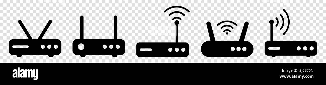 Router related signal icon Stock Vector Image & Art - Alamy