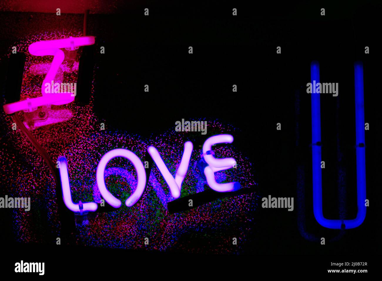 Illuminated love sign hi-res stock photography and images - Alamy