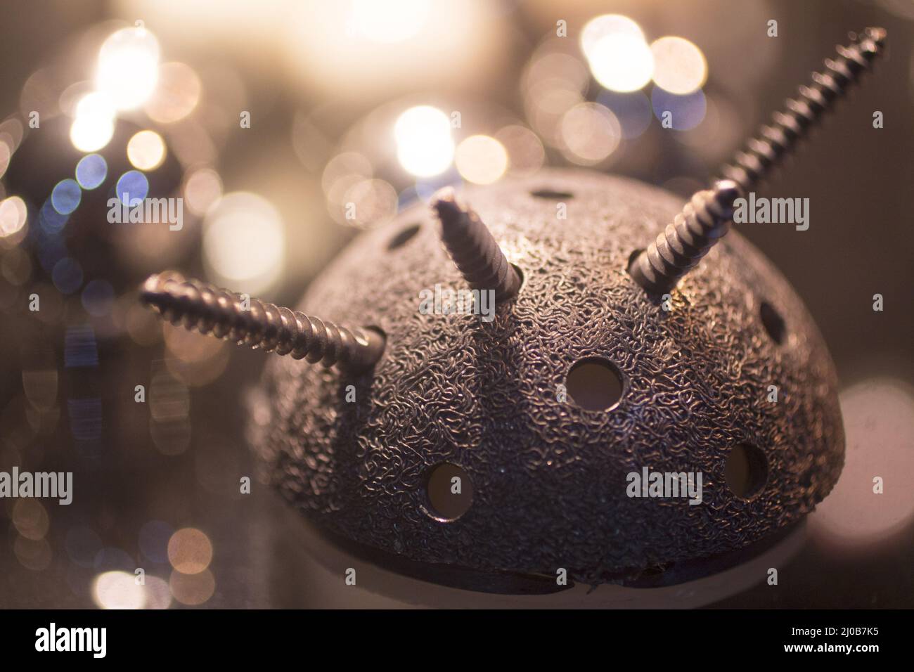 Traumatology orthopedic surgery hip implant ball joint with screws ...