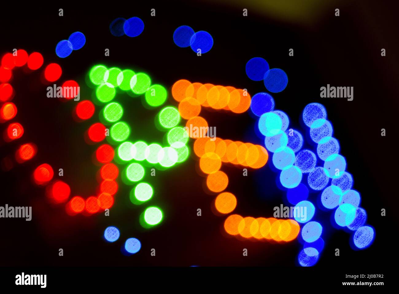 Store front neon lighting hi-res stock photography and images - Alamy