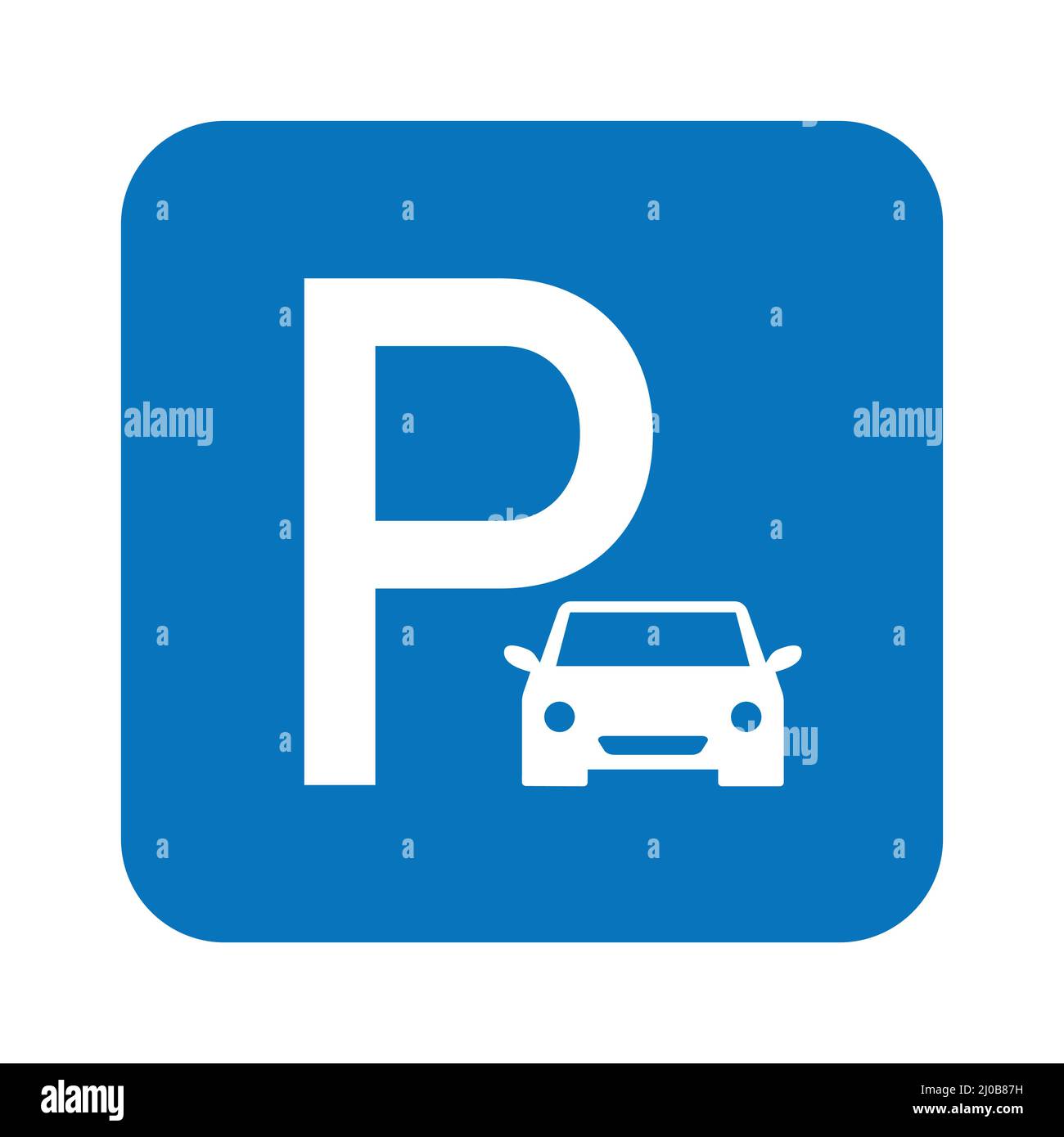 Parking vector icon. Vector illustration Stock Vector Image & Art - Alamy