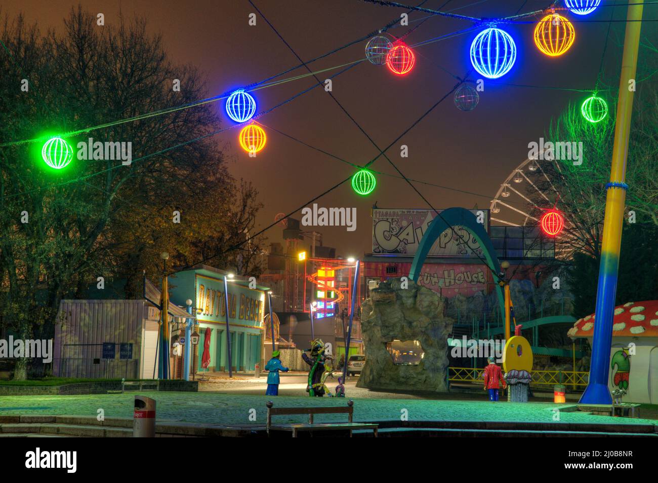 Prater night hi-res stock photography and images - Alamy