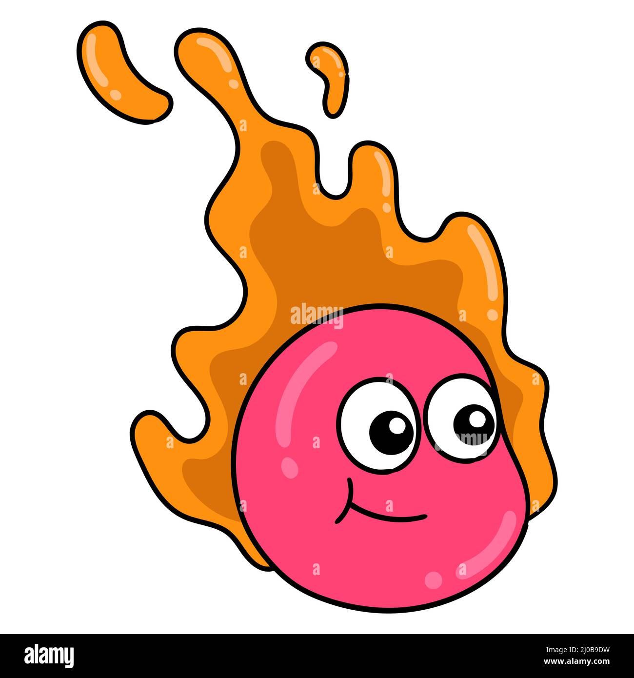 Fireball cartoon hi-res stock photography and images - Alamy
