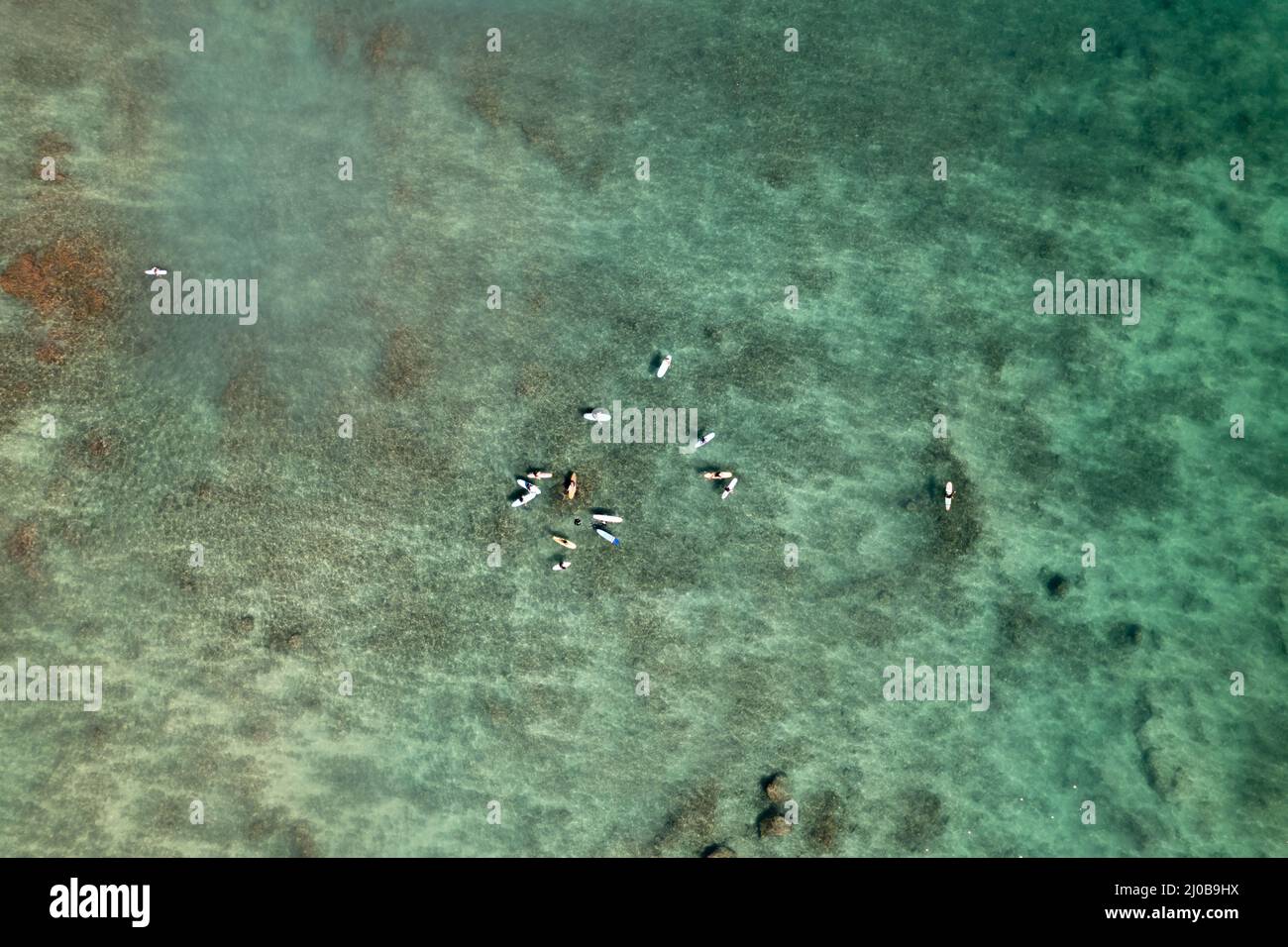 Bird's eye view of the sea Stock Photo - Alamy