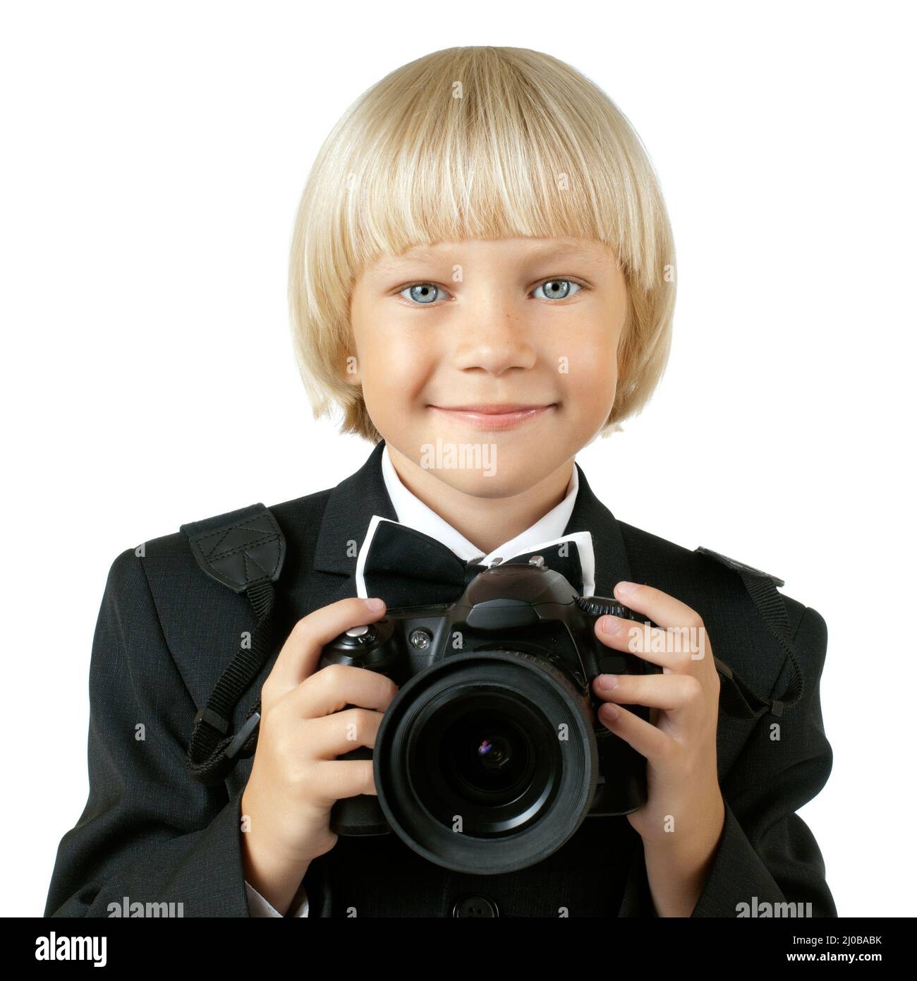 Happy child laughing alone hi-res stock photography and images - Alamy