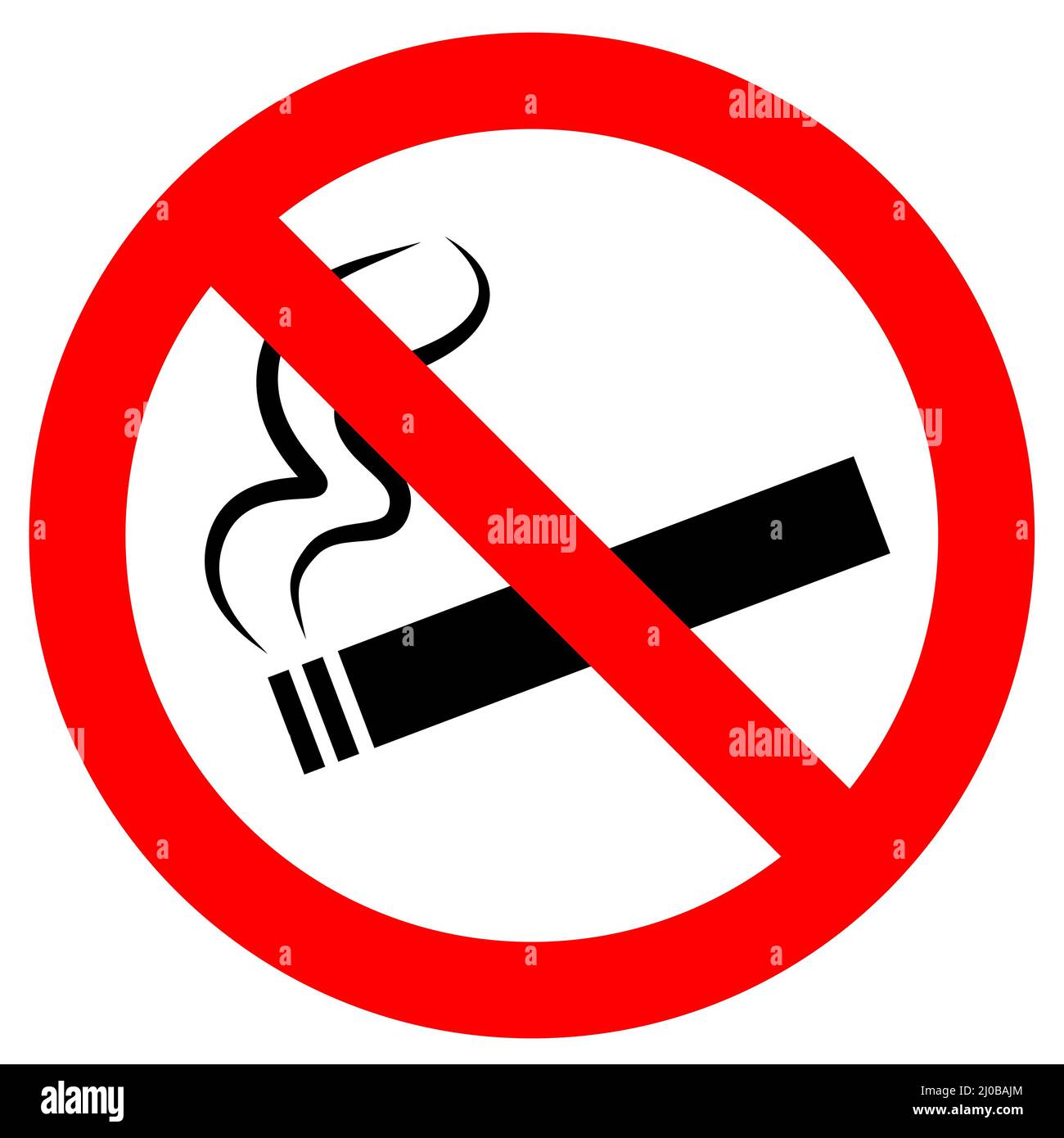 No smoking sign. Stop cigarette symbol. Vector illustration Stock ...