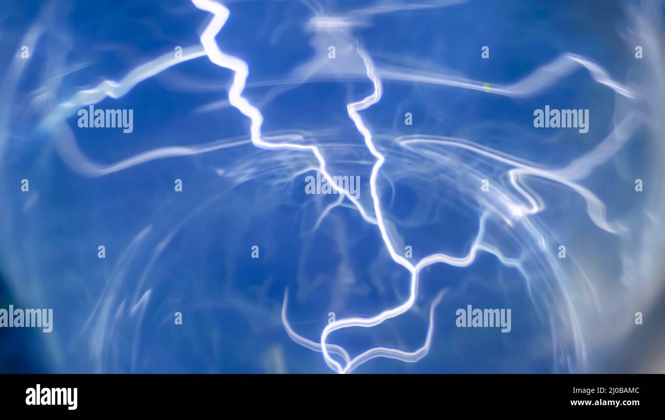 Close up electric energy rays hi-res stock photography and images - Alamy