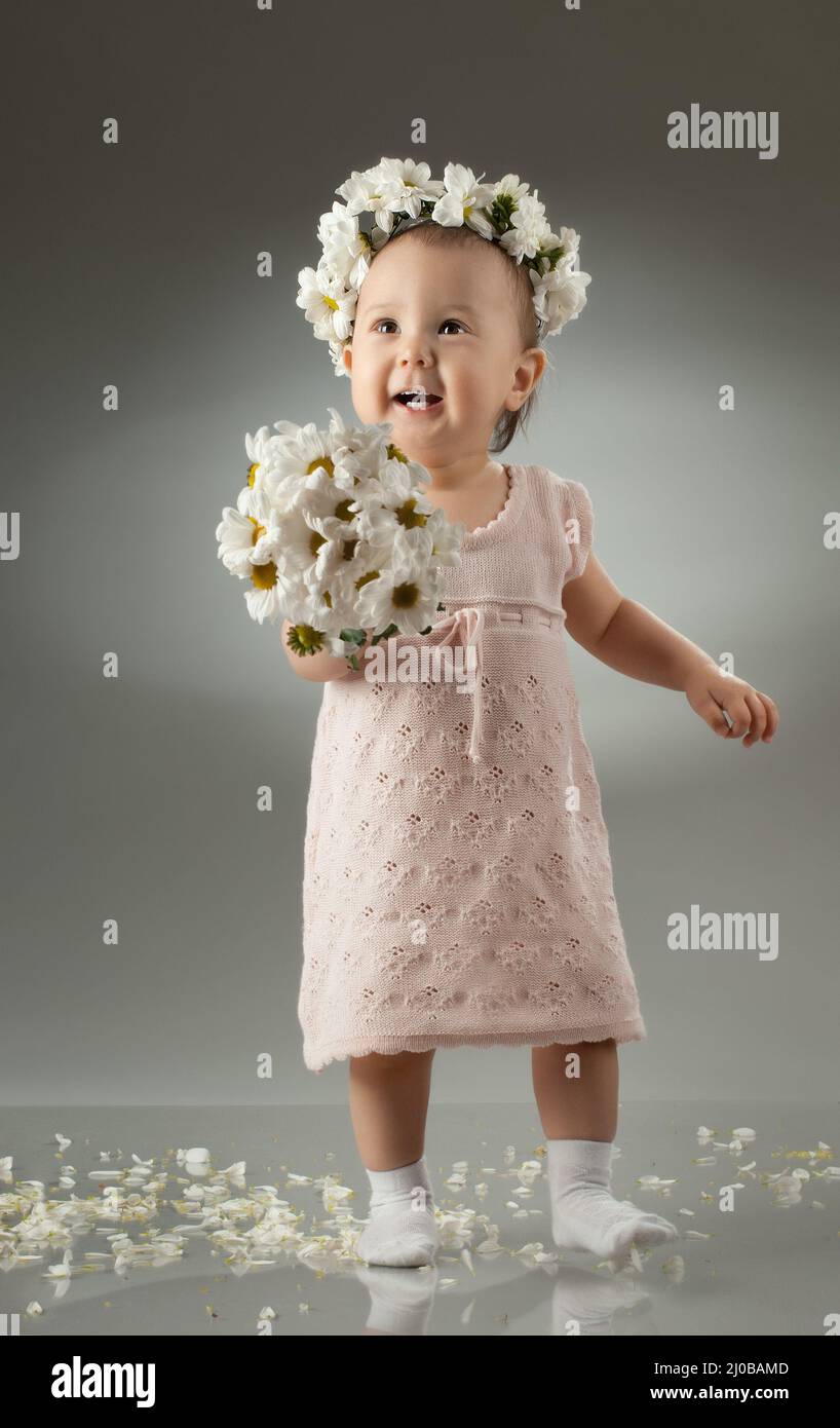 Baby girl image hi-res stock photography and images - Alamy