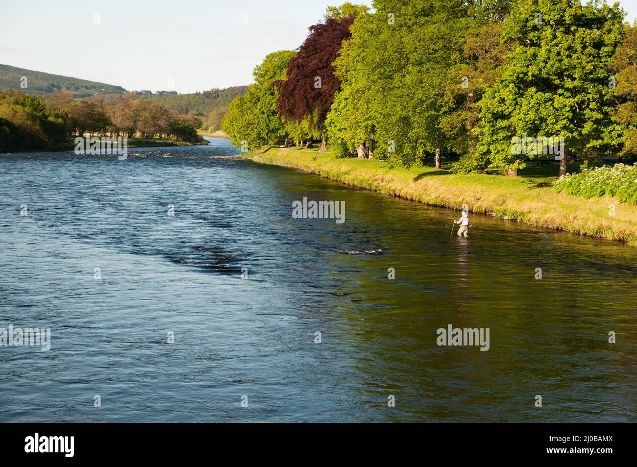 Fisher river spey Stock Photo - Alamy