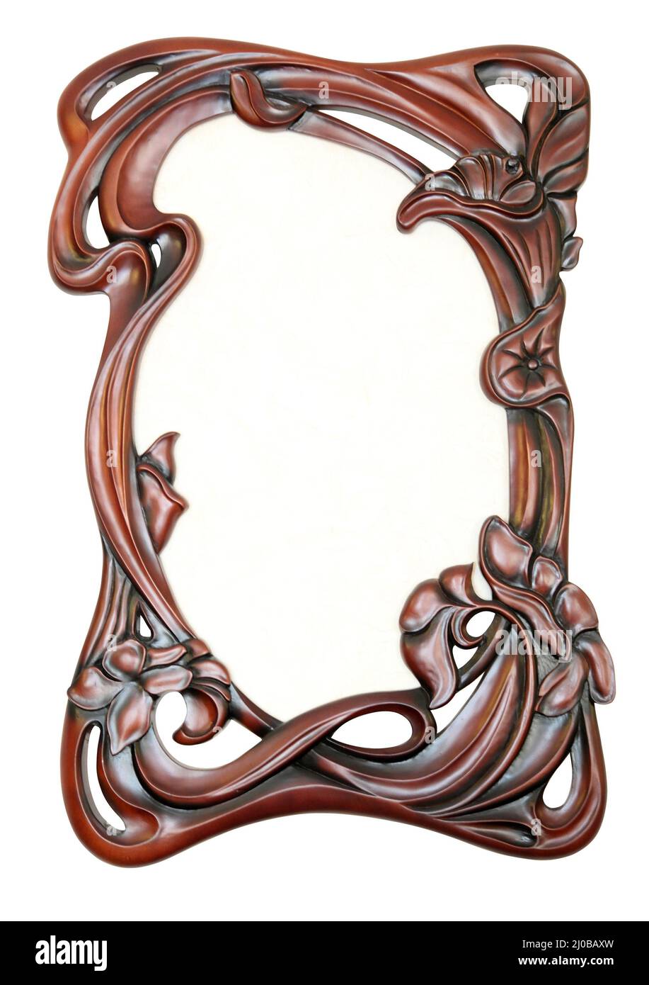 Large baroque frame on wall hi-res stock photography and images - Alamy