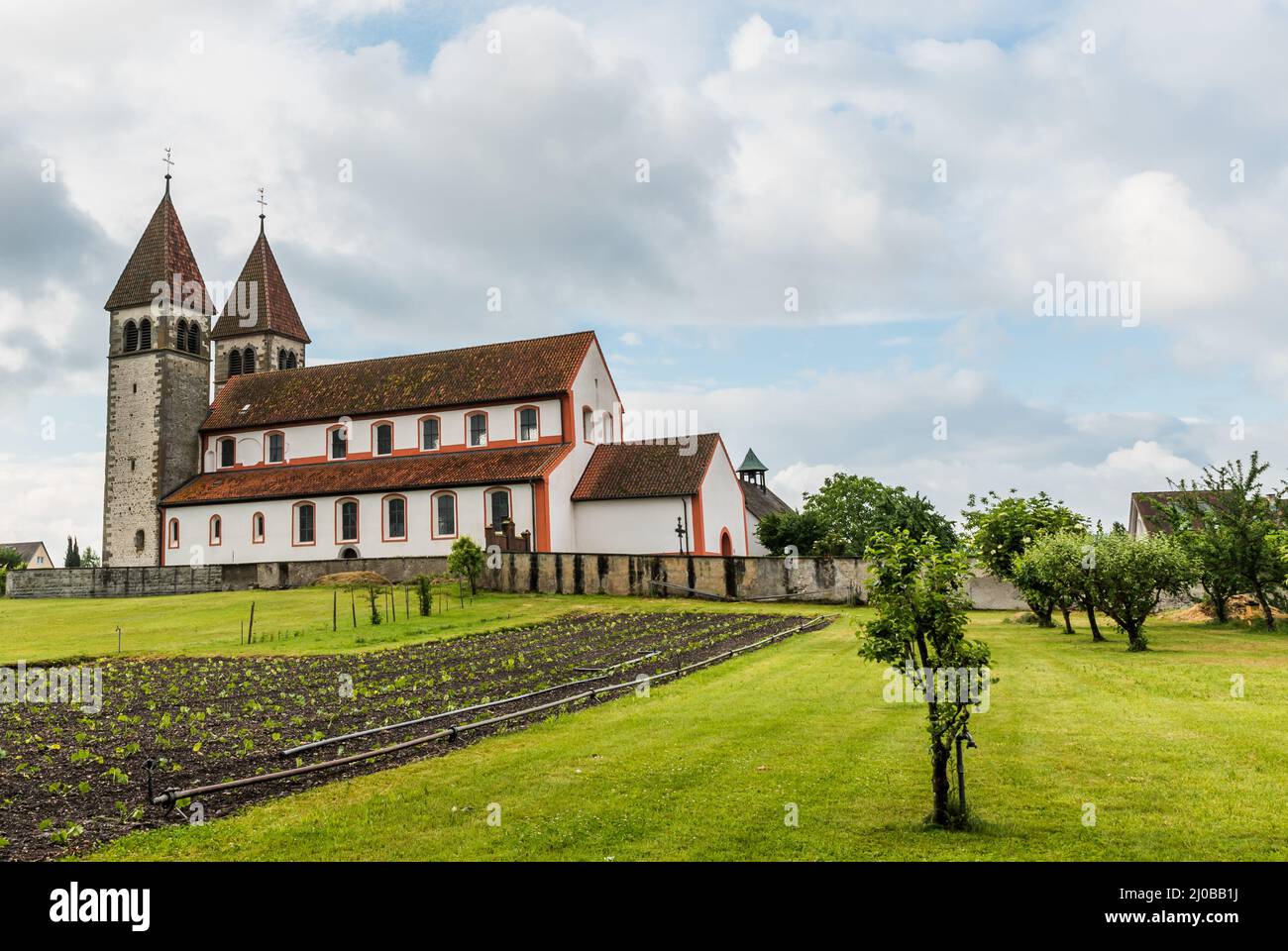 Church of St. Peter and Paul, Reichenau Island, Baden-Wuerttemberg ...