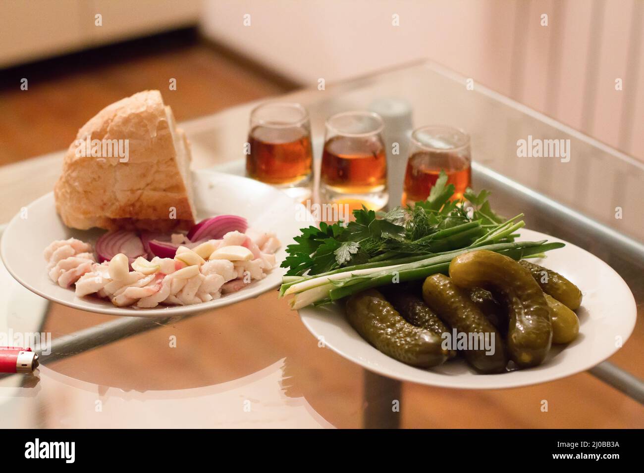 Ukrainian salo hi-res stock photography and images - Alamy