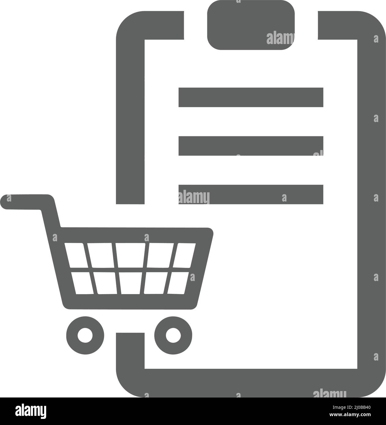 Shopping cart item icon. Beautiful design and fully editable vector for ...
