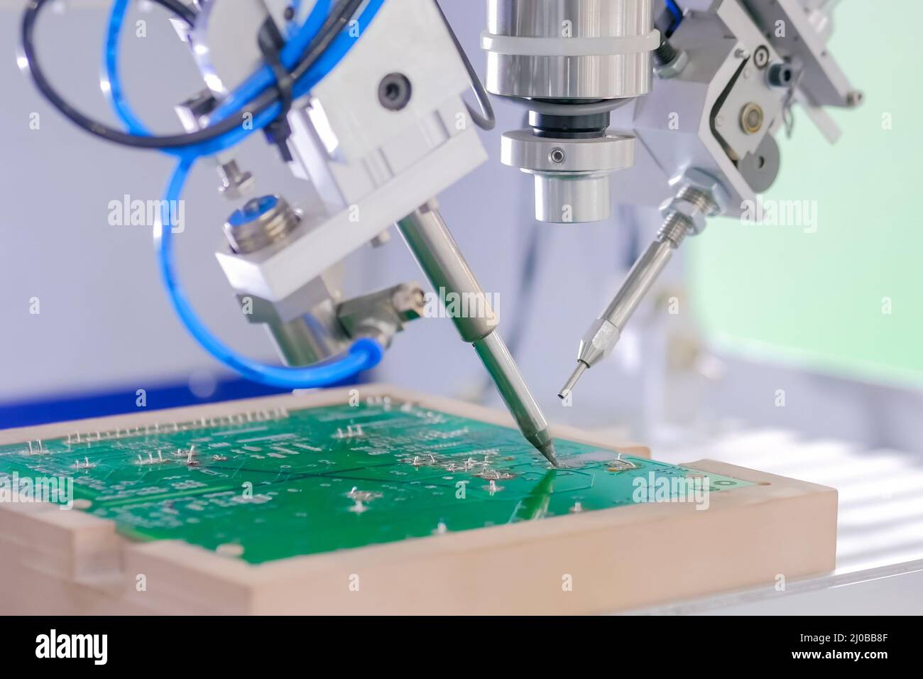 Process of selective soldering components to printed circuit boards at ...