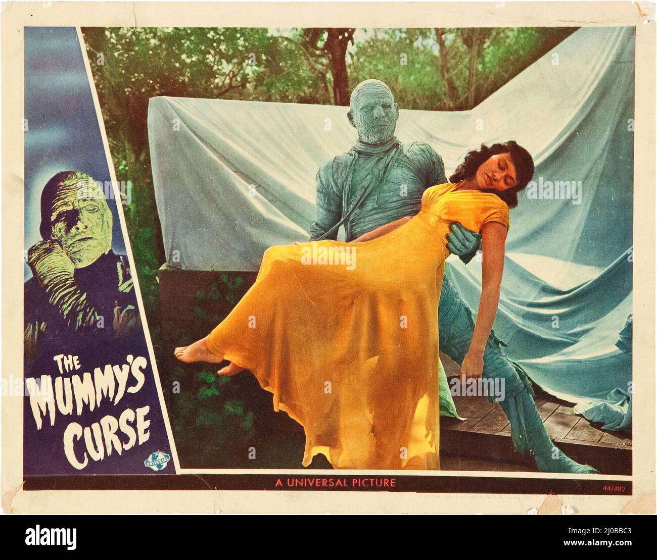 LON CHANEY JR. in THE MUMMY'S CURSE (1944), directed by LESLIE GOODWINS ...