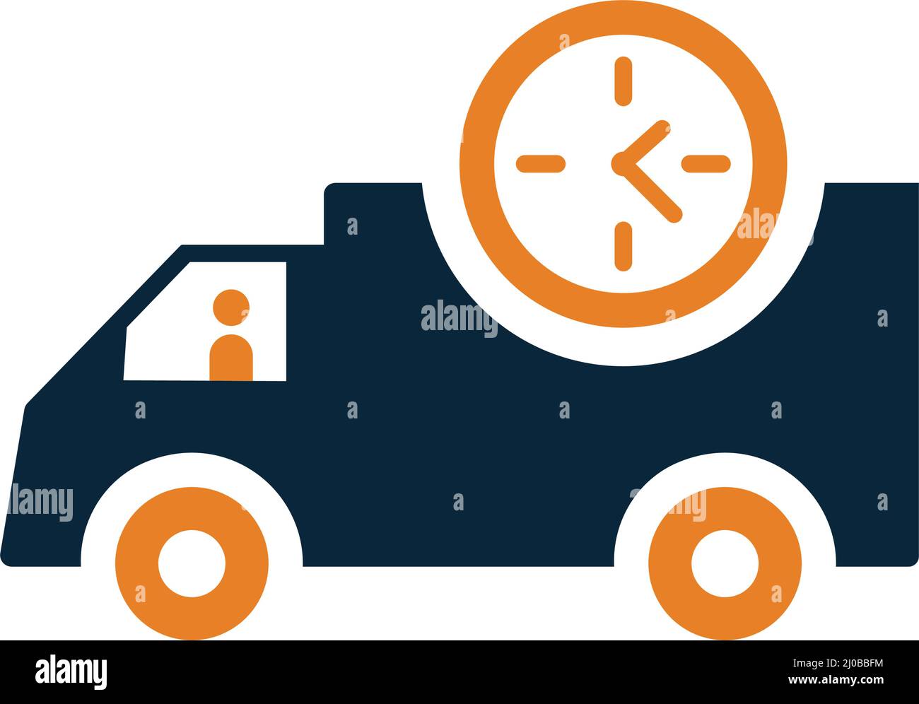 Delivery, on time shipping icon. Beautiful design and fully editable ...