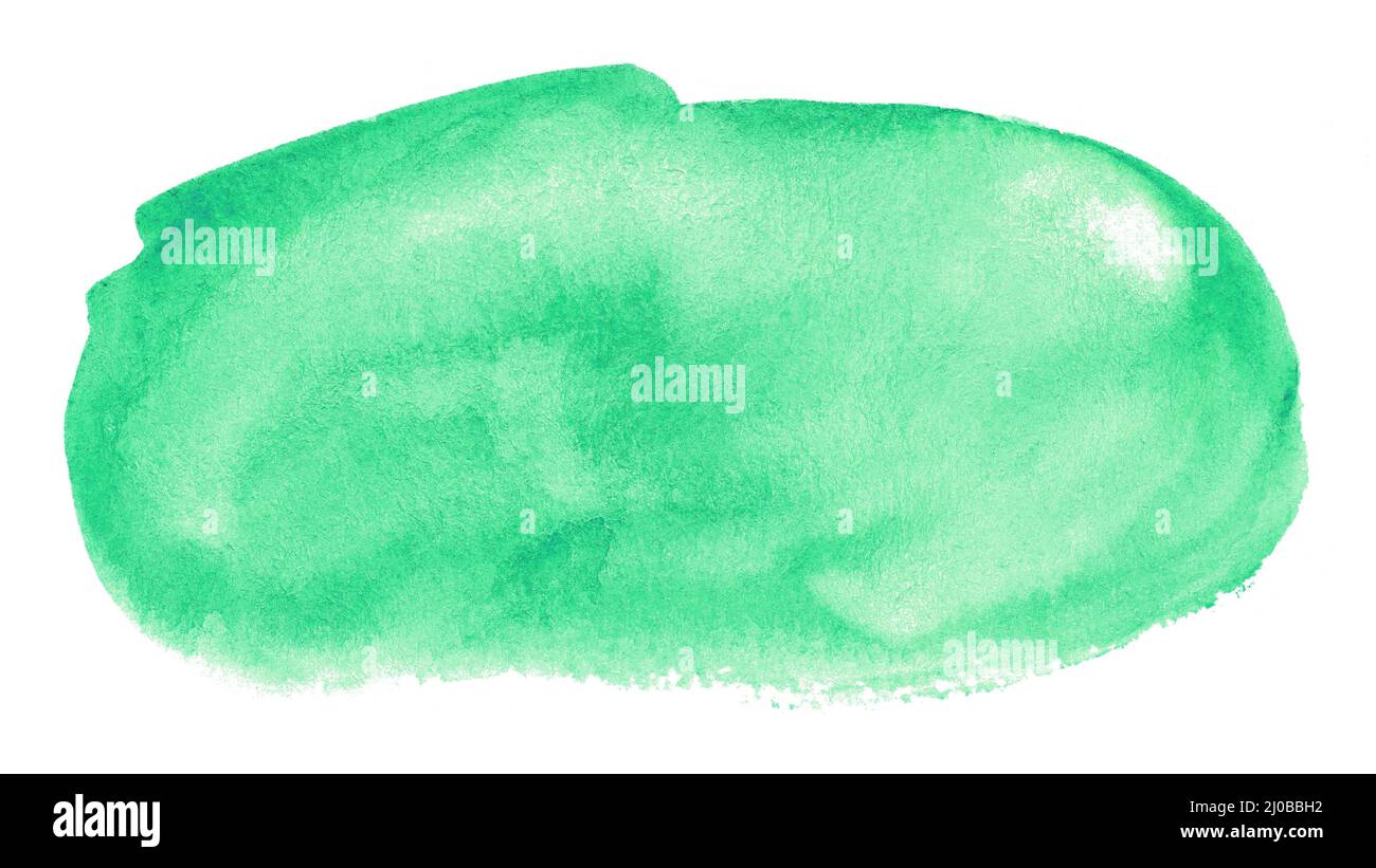 Mint green watercolor background, artistic element for banner, template ...