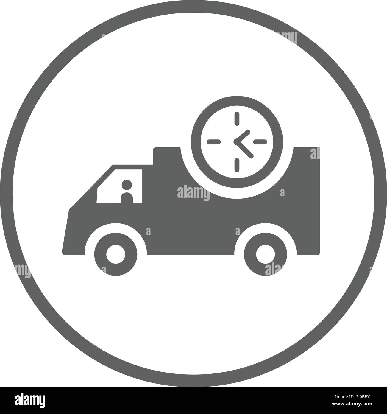 Delivery, on time shipping icon. Beautiful design and fully editable ...