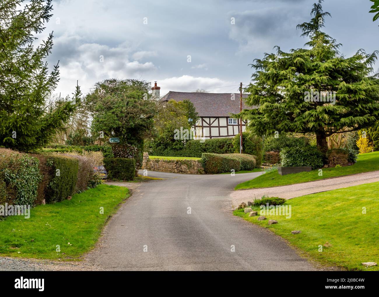 Flyford Flavell Street View High Resolution Stock Photography and ...