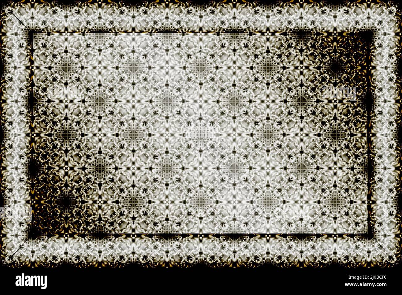 Patterned frame with background metallic color Stock Photo - Alamy