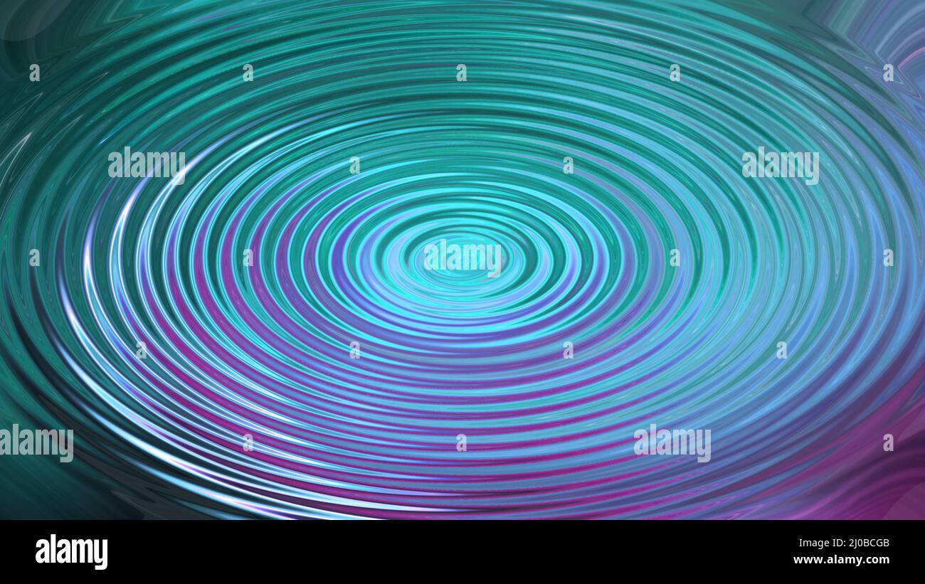Energetic whirlwind, water ripple movement effect, splash, concept with ...