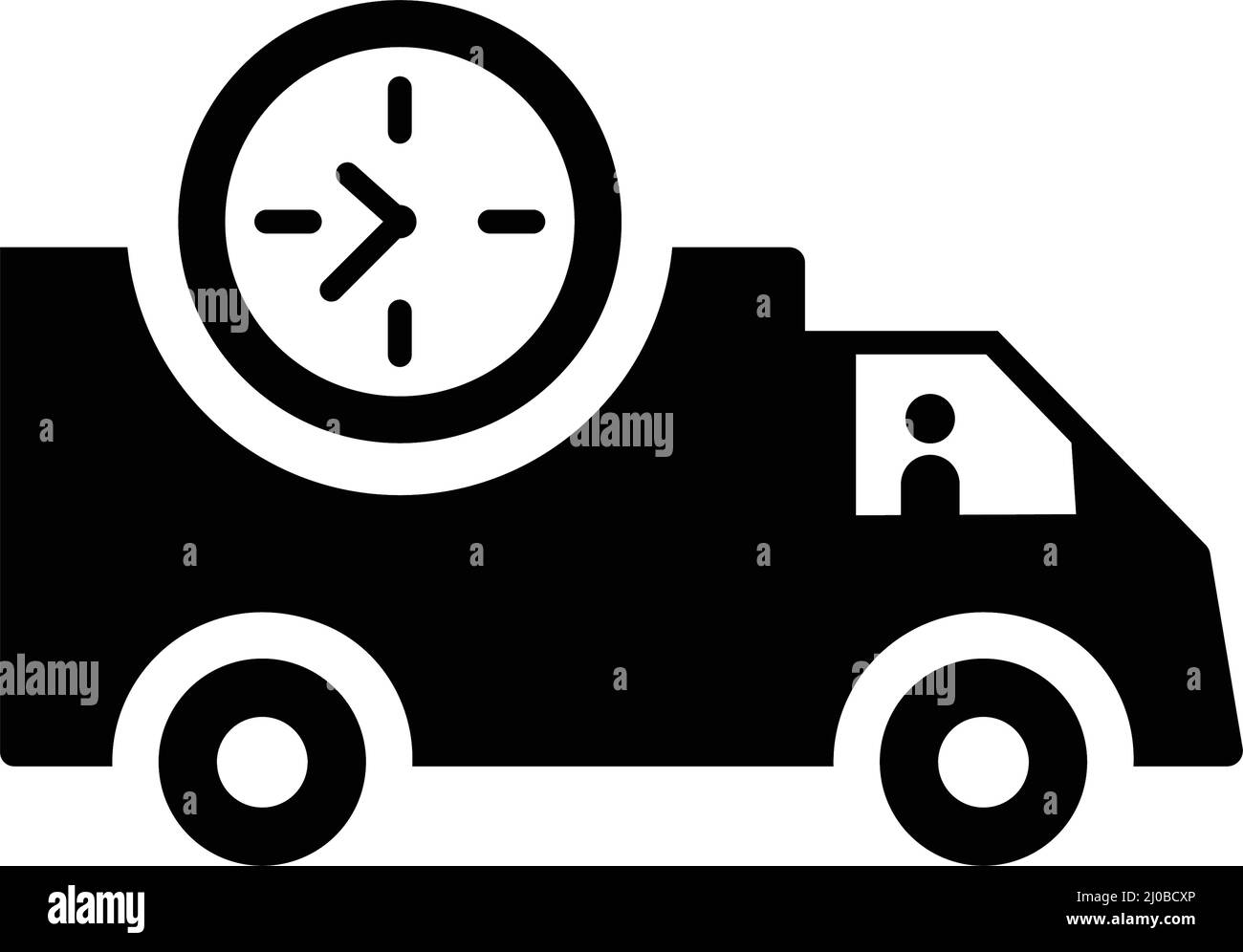 Delivery, on time shipping icon. Beautiful design and fully editable ...