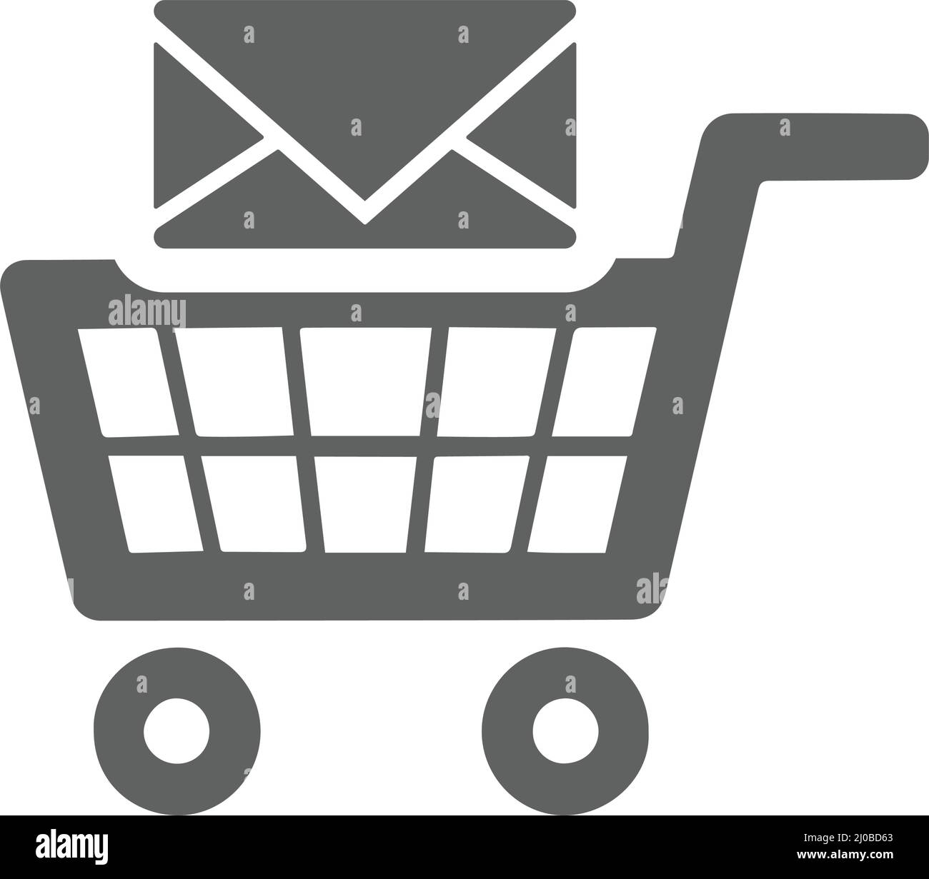 Email shopping icon - Well organized and editable Vector design using ...