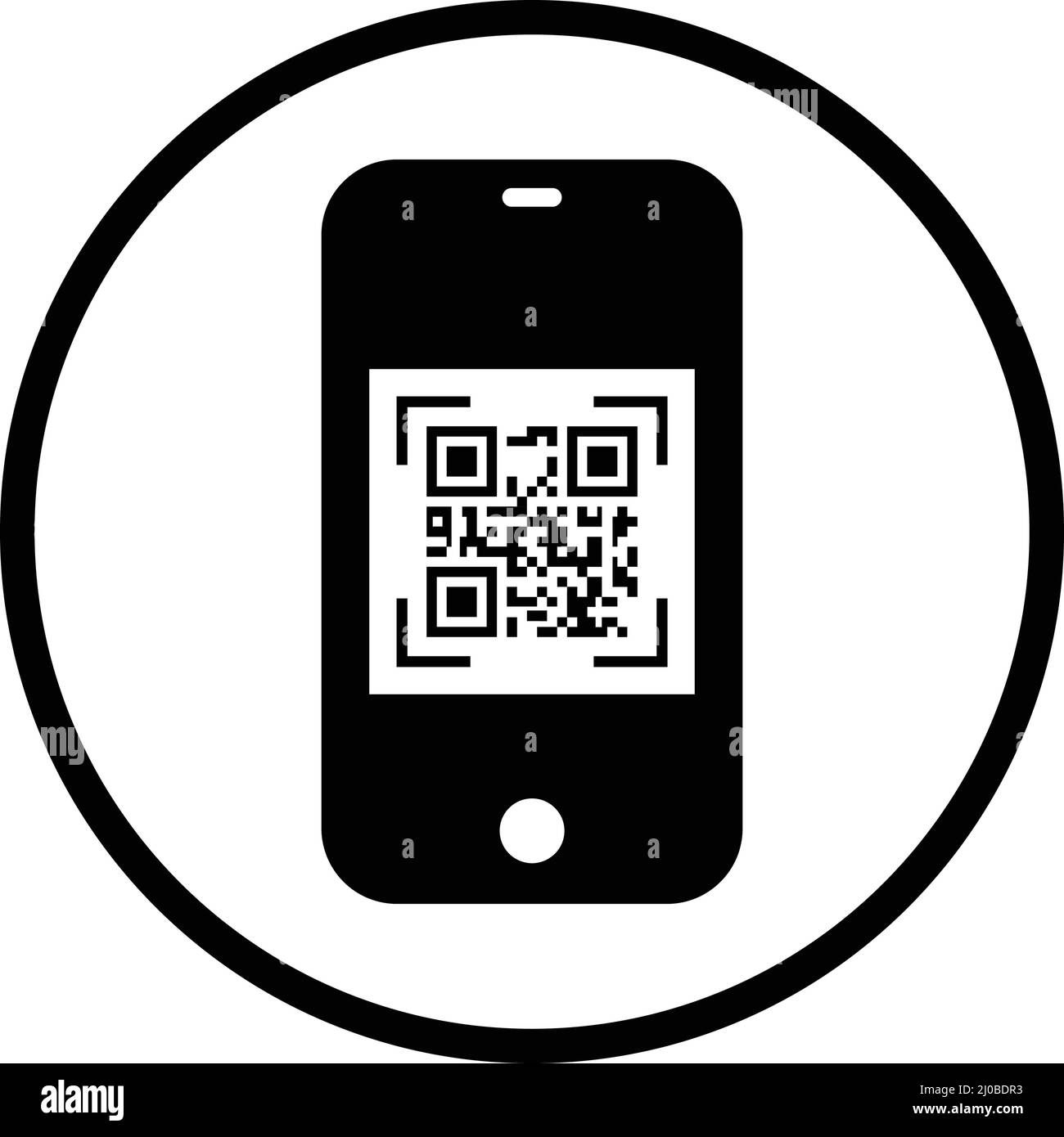 Qr code icon hi-res stock photography and images - Alamy