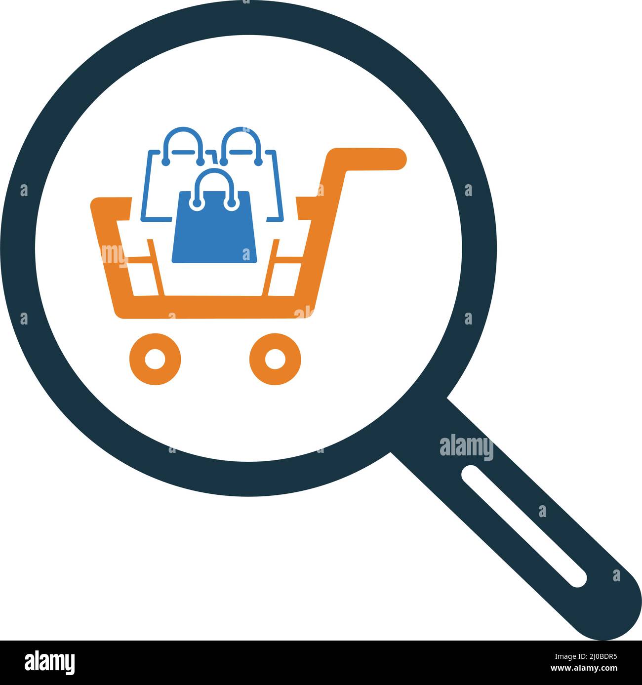 Product search, find item icon - Perfect use for print media, web ...