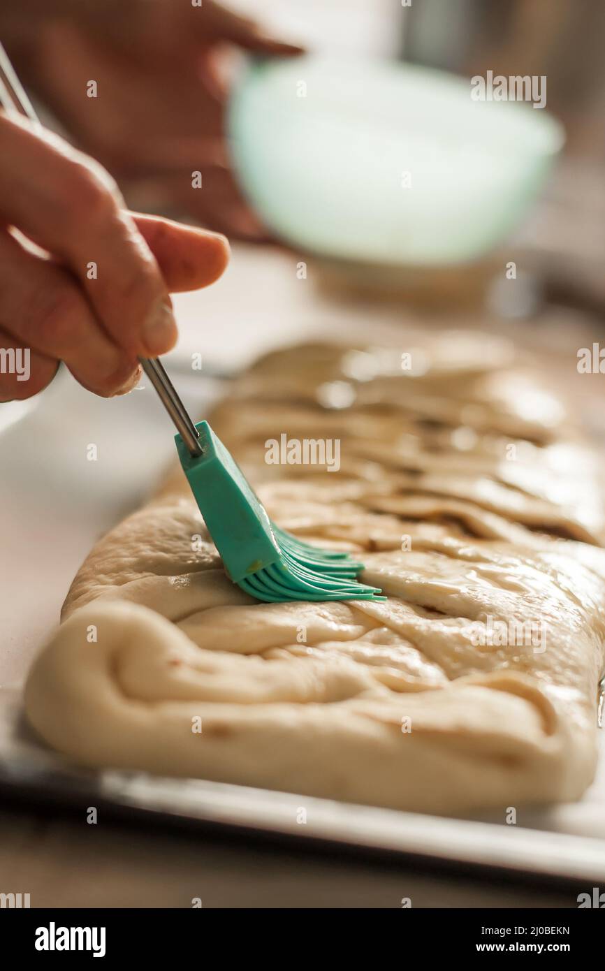 Professional pie making hi-res stock photography and images - Alamy