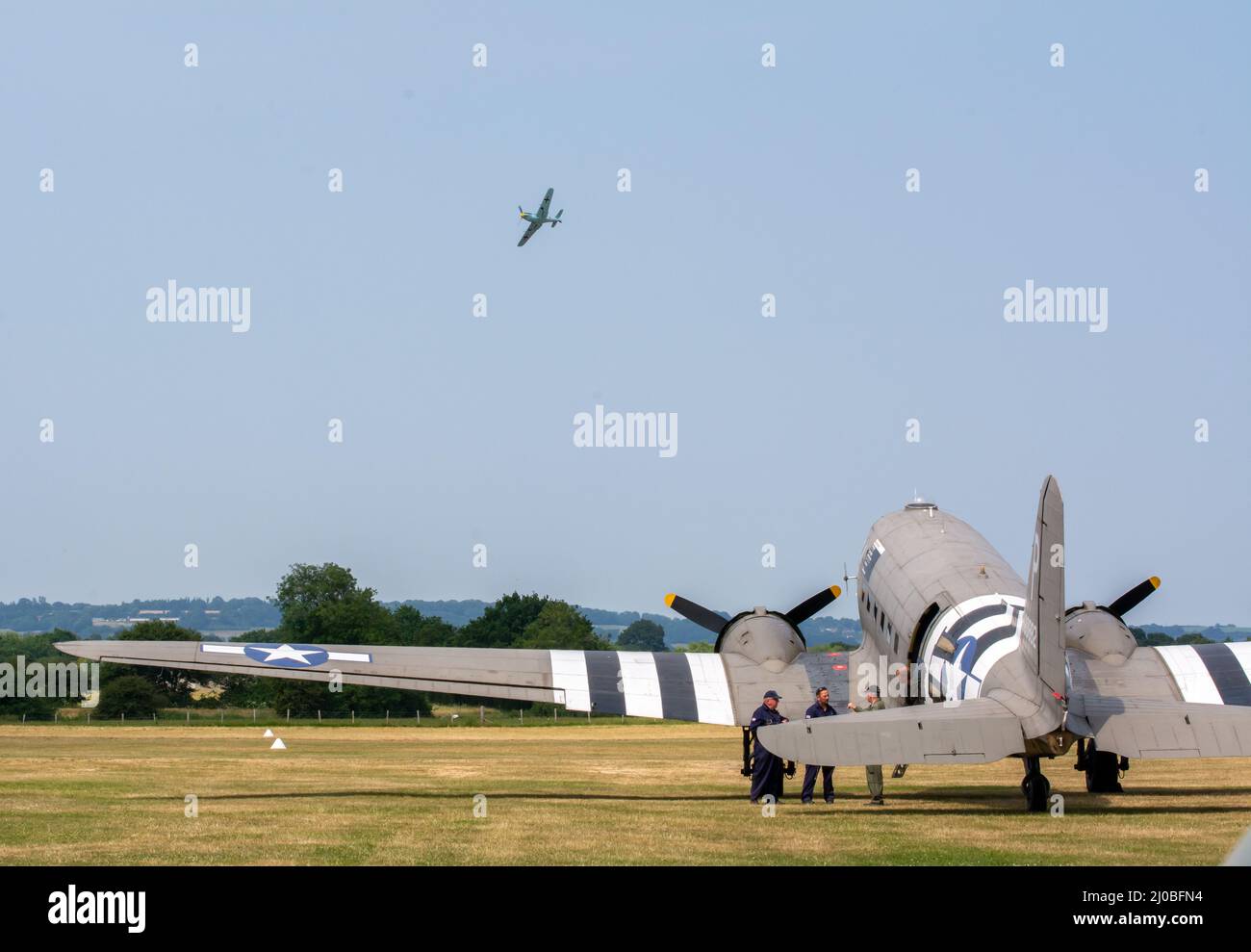 Headcorn, Kent UK - July 1st 2018 WW2 German BF109 Messerschmitt ...