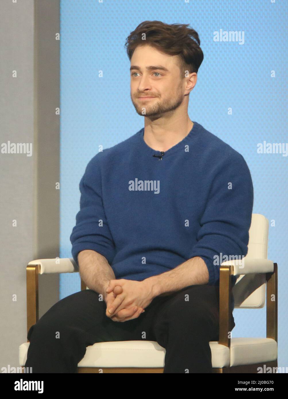 New York, USA. 17th Mar, 2022. Daniel Radcliffe at Good Morning America ...