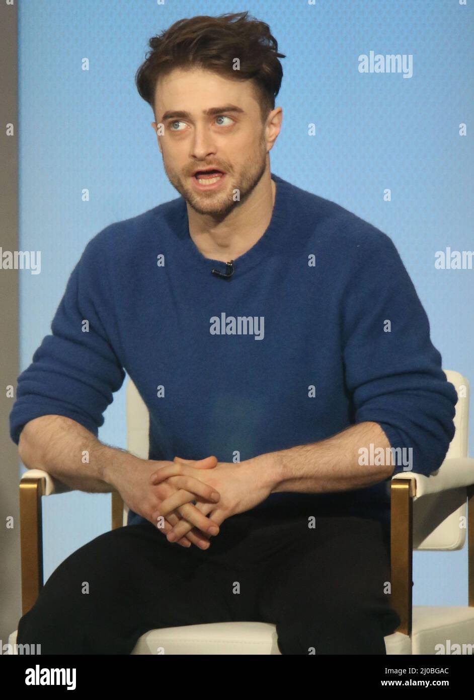 New York, USA. 17th Mar, 2022. Daniel Radcliffe at Good Morning America ...