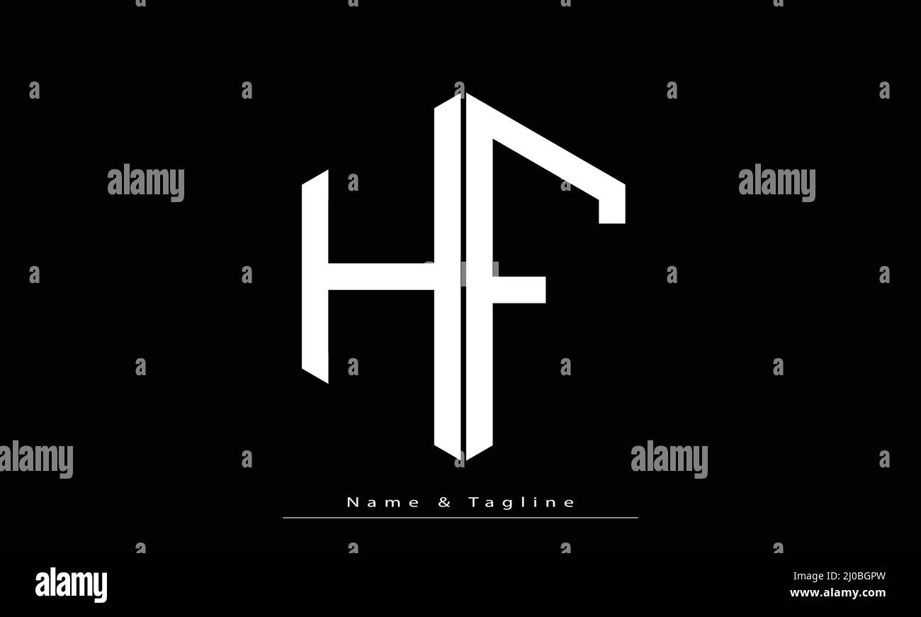 Letter hf Stock Vector Images - Alamy