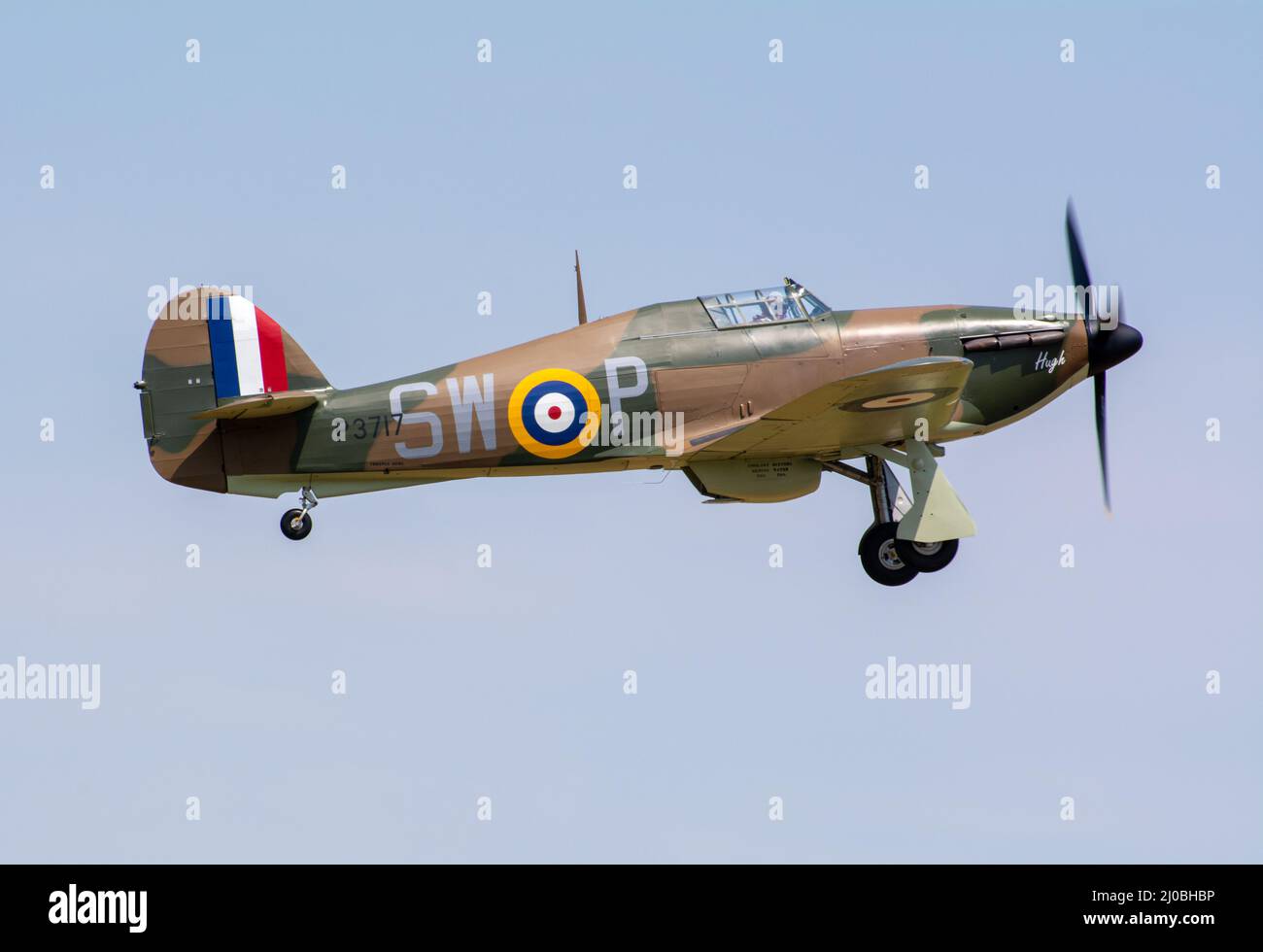 Ww2 hawker hurricane fighter plane hi-res stock photography and images ...