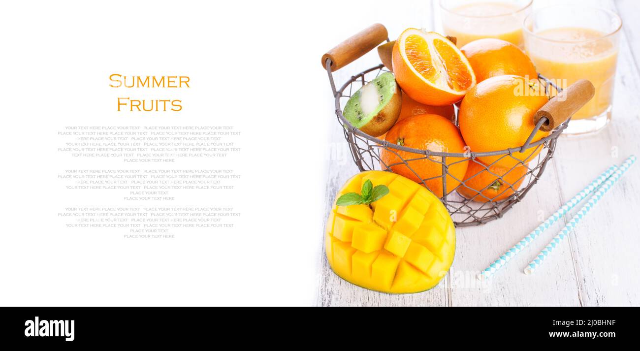 Juicy sweet healthy tasty fruits hi-res stock photography and images ...