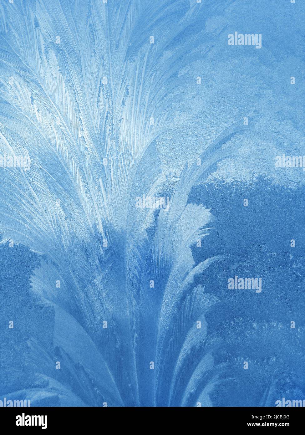 Ice natural pattern on glass Stock Photo - Alamy
