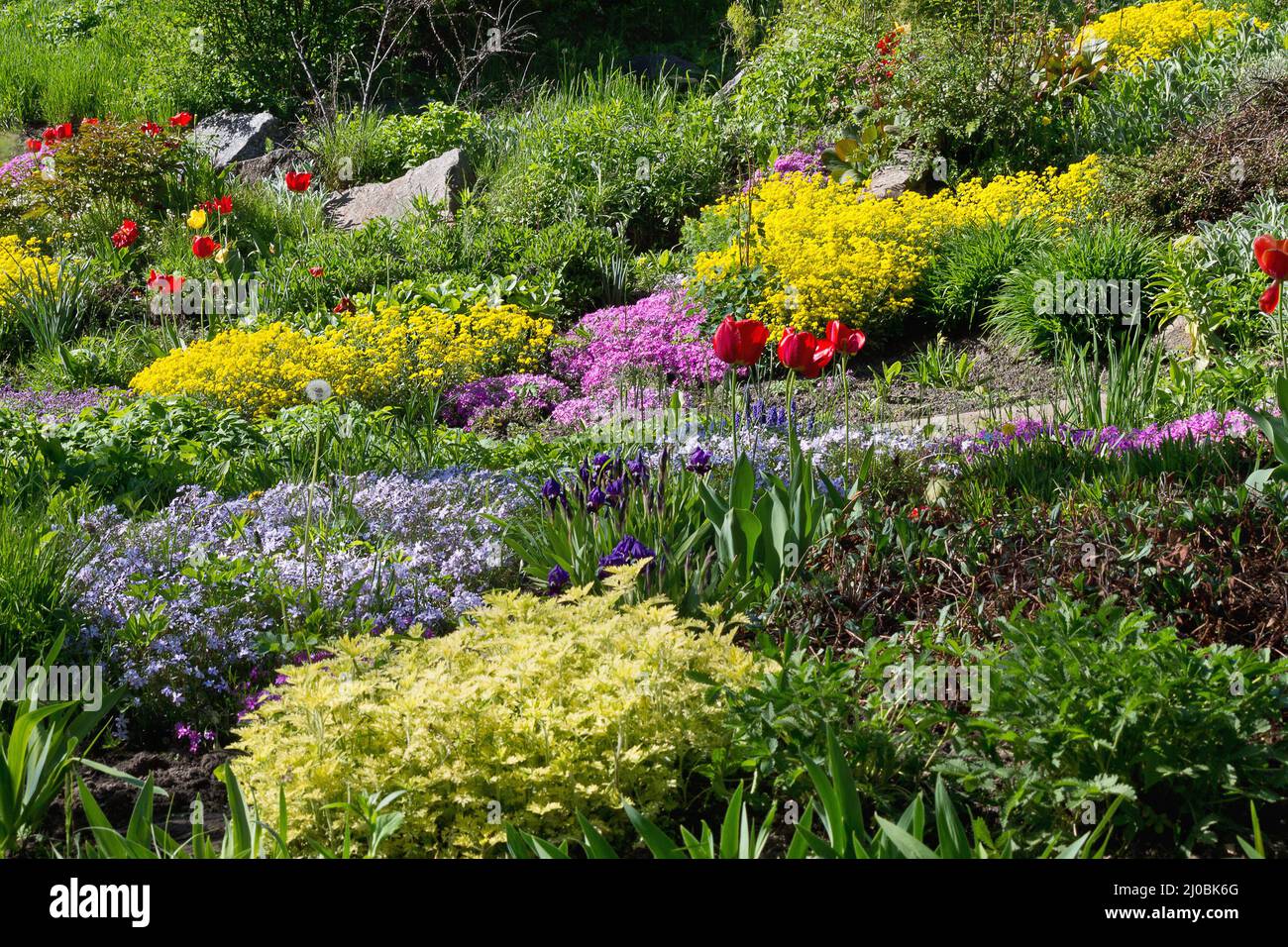 Bright garden colors hi-res stock photography and images - Alamy