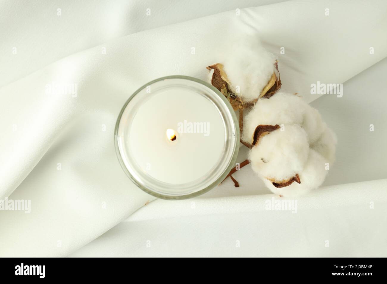 Candle top view hi-res stock photography and images - Alamy