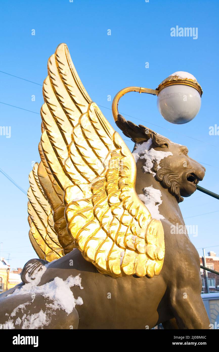 Bank bridge st petersburg hi-res stock photography and images - Alamy