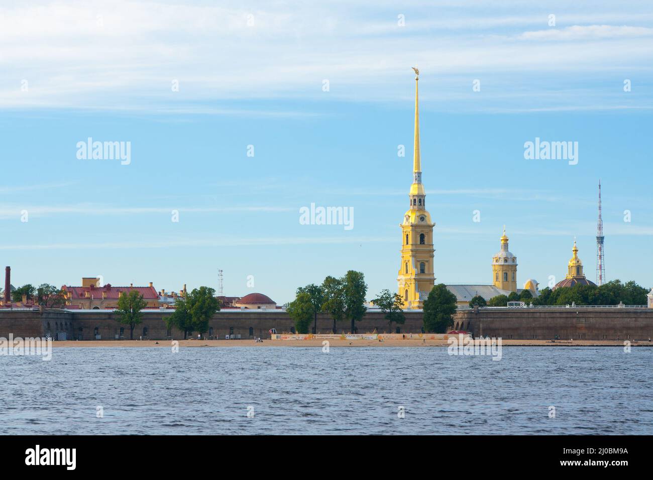The Peter and Paul Fortress is the original citadel of St. Petersburg ...