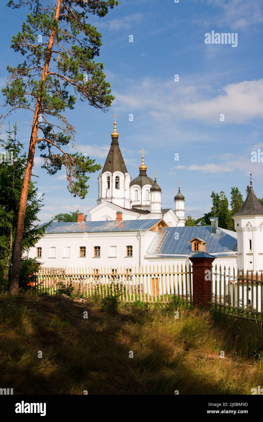 Skeet All Saints (White Skit). Valaam Island Russia, Karelia Stock ...
