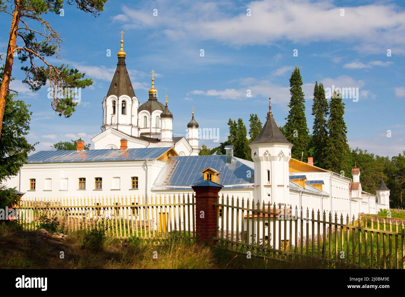 Skeet All Saints (White Skit). Valaam Island Russia, Karelia Stock ...